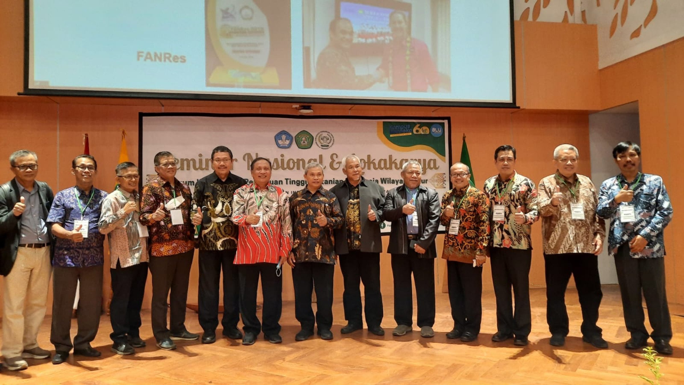 Direktur Politani Samarinda Dan Jajarannya Hadiri Seminar Nasional Dan ...
